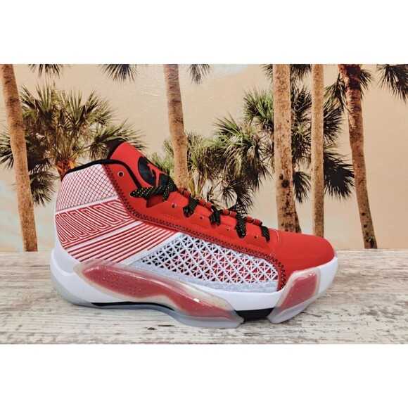 Jordan | Shoes | New Air Jordan 38 White Black University Red Mens ...